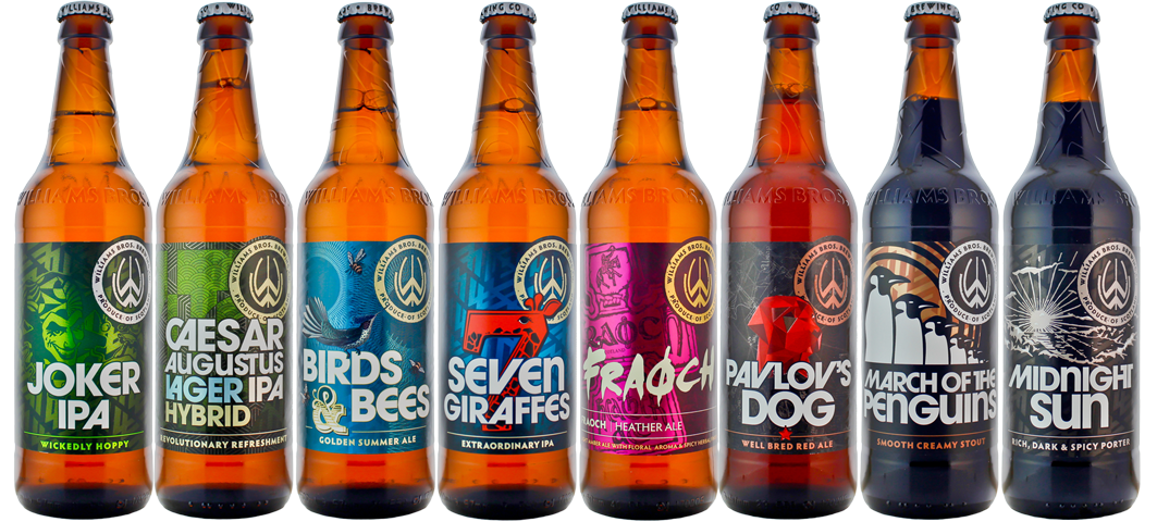 Bespoke Bottle & Refresh – Williams Bros. Brewing Co.