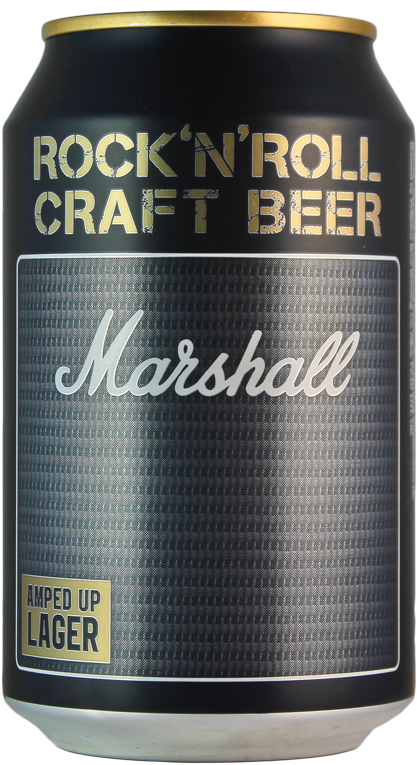 Half Stack of Marshall Amped Up Lager (Giftbox 24x33cl) – Williams Bros ...